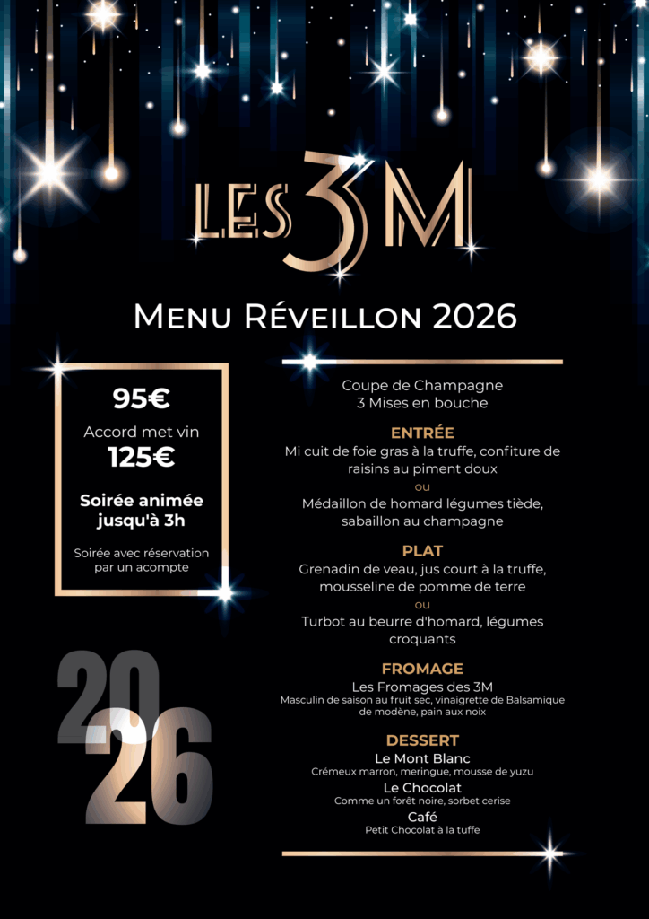 Restaurant Les 3M – 95240 | Restaurant Cuisine française contemporaine ...